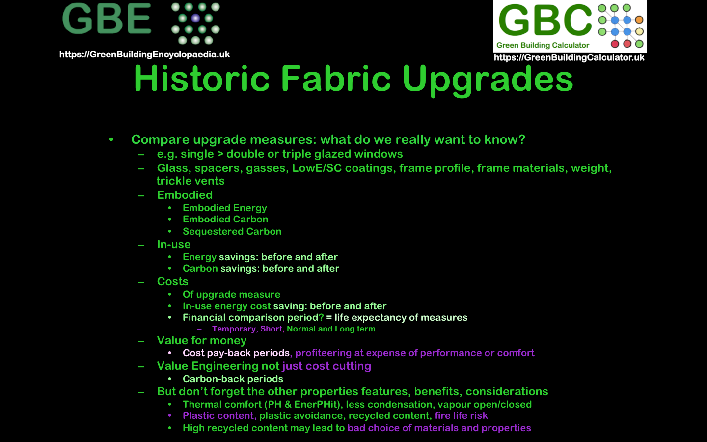 Bespoke - Green Building Calculator - Green Building Encyclopaedia