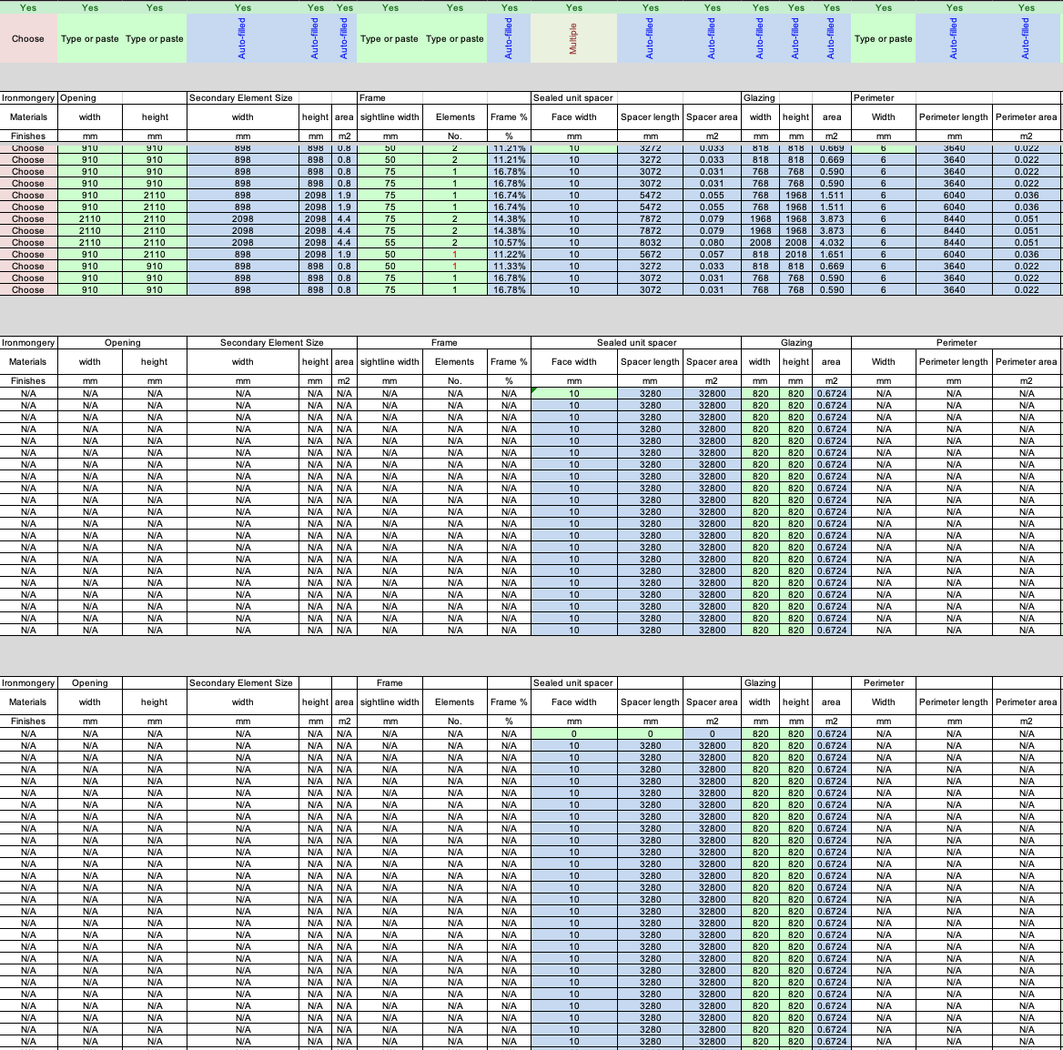 Green Glazing Calculator GGC - Green Building Calculator